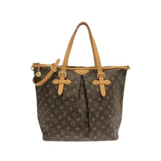 Louis Vuitton Sac cabas Palermo Monogram Pre-owned - Femme - Pre-owned - Brun - Taille: ONE Size