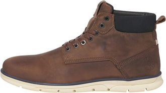 Jack & Jones Herren JFWTUBAR Leather STS Chukka Boots, Braun (Brandy Brown Brandy Brown), 45 EU