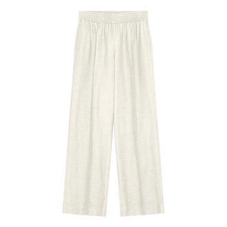Birgitte Herskind Femme, Pantalons, Blanc, Taille: 38 FR Pinky Midt Waist Pants
