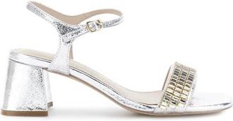 Caf&egrave;noir Sandales Gilda Orn&eacute;es De Strass, Pour Femme, Couleur Gris, Taille 39