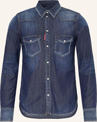 Dsquared2 Jeansbluse blau