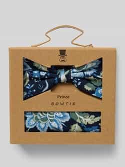 Prince Bowtie Fliege und Einstecktuch im Set