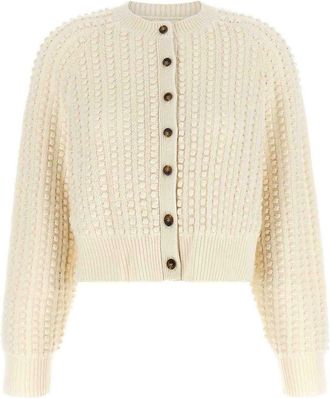Loulou Studio Cardigan - Blanc