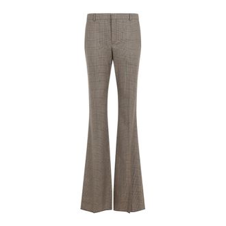 Saint Laurent Prince de Galles Hose - - Trousers - Damen - Mehrfarbig - S
