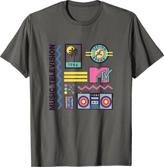 Giesswein Spring Break 1986 Colorful 80s Pop Art T-Shirt