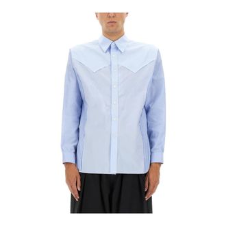 Maison Margiela Western Style Button-Up Shirt - - Shirts - Herren - Blau - M