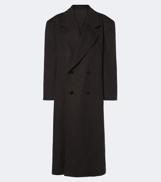 Gucci Zweireihiger Oversize-Mantel aus Kaschmir