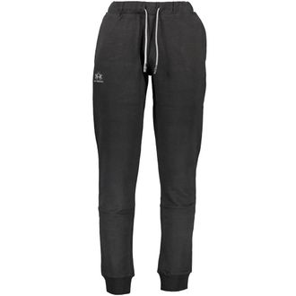 La Martina Schwarze Baumwoll-Sportshose mit Logo - - Trousers - Herren - Schwarzk - XL