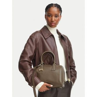 Furla Handtasche Furla Olivia M Boston WB02148 A.0023 4903S Dunkelbeige