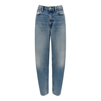 Polo Ralph Lauren Hellblaue Kn&ouml;chellange Gerade Hose - - Jeans - Damen - Blau - W31