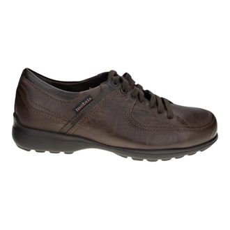 Mephisto Homme, Chaussures, Brun, Taille: 40 1/2 EU Damian Chaussures en Cuir Marron Foncé