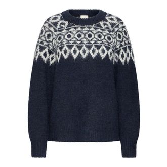 Ichi Strickware - - Knitwear - Damen - Blau - S