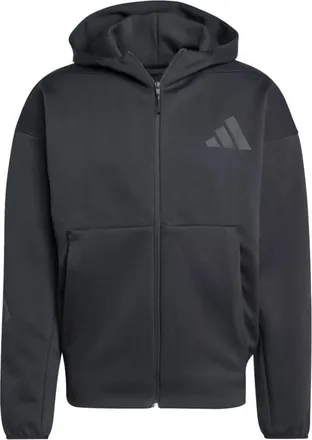 adidas Homme, Sport, Noir, Taille: S Veste de surv&ecirc;tement &agrave; capuche zipp&eacute;e Z.n.e