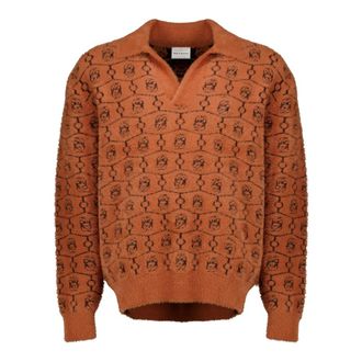 Dr&ocirc;le de Monsieur Herren, Strickwaren, Braun, SGr&ouml;&szlig;e