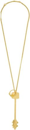Paco Rabanne Femme, Accessoires, Jaune, Taille: ONE Size Key Pendant Necklace