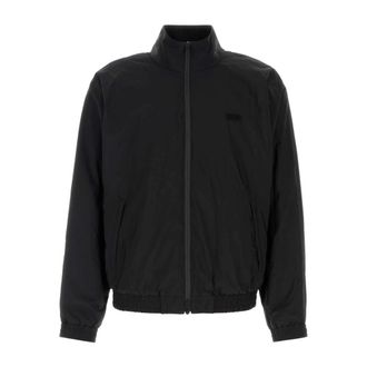 Ferragamo Mock-neck Zip Jacket - - Jackets - Herren - Schwarzk - L