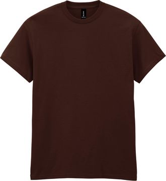 Gildan Unisex Heavy Cotton Adult T-Shirt Tshirt, Braun (Dark Chocolate), XXL
