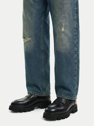 G-Star Raw Slipper EO-ROWHIDE-01 MI08 Schwarz