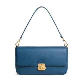 Coccinelle C-Me Lock Schultertasche - - Bags - Damen - Blau - ONE SIZE