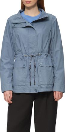 QS by s.Oliver Baumwolljacke mit Tunnelzug in der Taille