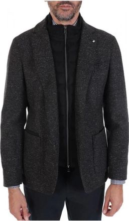 HUGO BOSS Homme, Vestes, Noir, Taille: M Hanry Bib Jacket