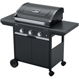 Campingaz bbq gaz select 3 lx plus - Grille fonte + plancha fonte &eacute;maill&eacute;e