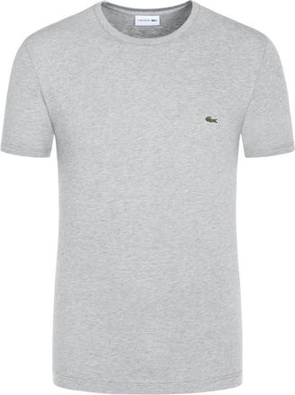 Lacoste T-Shirt aus Pima-Baumwolle mit Logo-Aufn&auml;her in