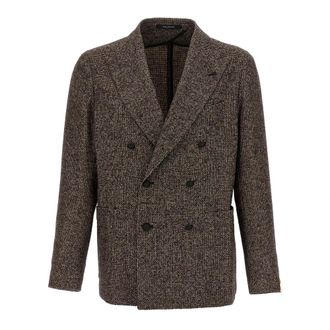 Tagliatore Exklusiver Garment Blazer - - Jackets - Herren - Braun - M