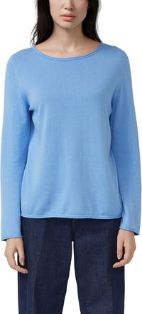s.Oliver Feinstrickpullover mit Rollkanten