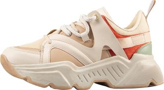 Bonateks Damen DEFRB100169 Sneaker, Beige, 38 EU Schmal