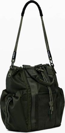 Desigual Sac &agrave; dos cir&eacute; multi-positions - Vert