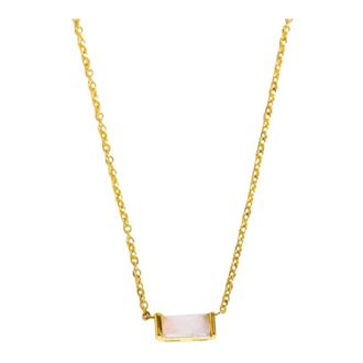 Dansk Copenhagen Opal Birthstone Halskette Love Wasserdicht - - Accessories - Damen - Gelb - ONE SIZE