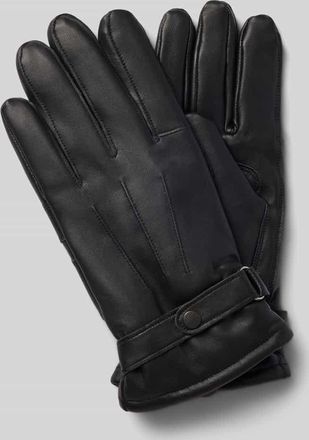 Barbour Handschuhe aus Rindsnappa mit Riegelverschluss