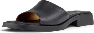 Camper Damen Dana K201485 Flat Sandal, Schwarz 001, 35 EU