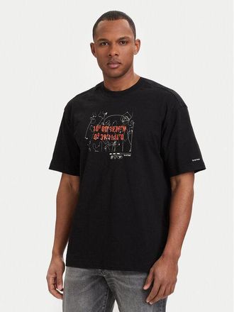 G-Star Raw T-Shirt Coord D29344-C372 Schwarz Relaxed Fit