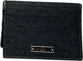 Gucci Porte-cartes vintage Pre-owned - Femme - Pre-owned - Noir - Taille: ONE Size