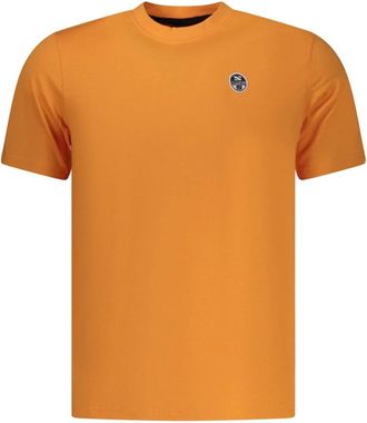 North Sails Homme, Tops, Orange, Taille: M T-shirt &agrave; manches courtes