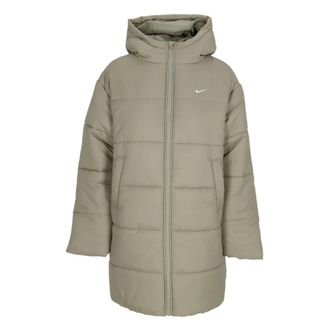 Nike Leichte Army/Wei&szlig;e Daunenjacke mit Therma-Fit - - Sport - Damen - Gr&uuml;n - XS