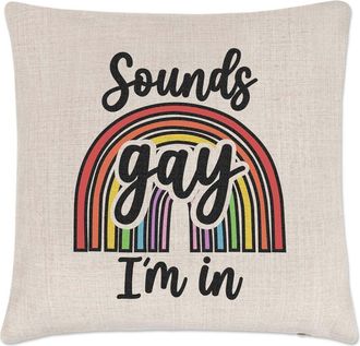 Gift Base Sounds Gay Im In Kissenbezug