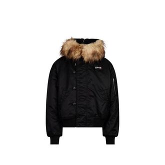 Schott NYC Blouson uni &agrave; capuche