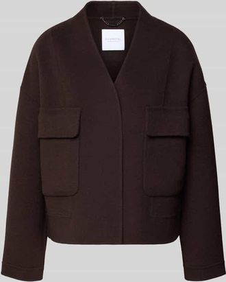 Rich & Royal Relaxed Fit Jacke aus reiner Wolle