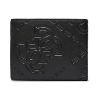 Guess Homme, Accessoires, Noir, Taille: ONE Size Portefeuille Moyen