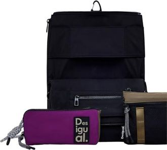 Desigual Modularis 25 Venecia Crossbody Bag Black