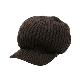 Yohji Yamamoto Beanie M&uuml;tze - - Accessories - Herren - Braun - ONE SIZE