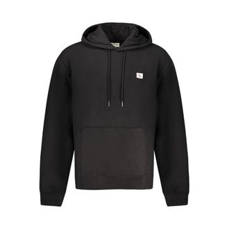 Calvin Klein Schwarzer Baumwoll-Hoodie f&uuml;r Herren
