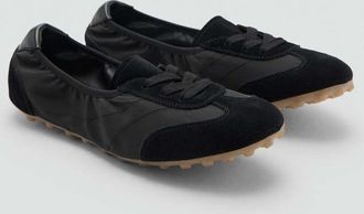 Mango Tennis combin&eacute;es su&egrave;de noir - Femme - 36 - MANGO