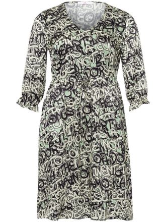 Emilia Lay Kleid V-Ausschnitt Emilia Lay mehrfarbig