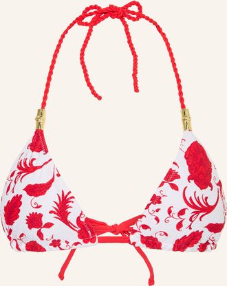 Heidi Klein Heidi Klein Triangel-Bikini-Top Evia Zum Wenden rot