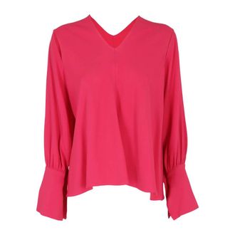 Erika Cavallini Semi Couture Elegantes Julia Kleid f&uuml;r Frauen - - Blouses & Shirts - Damen - Rosa - XS
