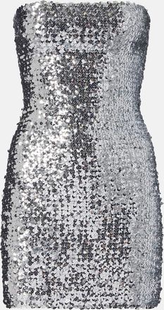 Gucci Robe bustier &agrave; sequins